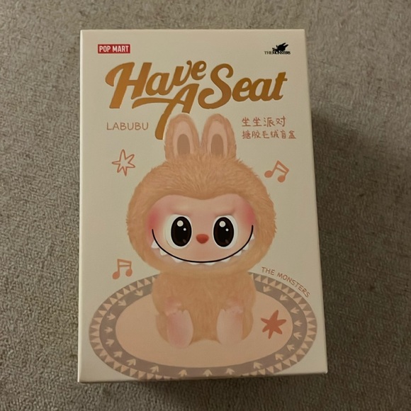 POP MART | Toys | Popmart Labubu Have A Seat Dada | Poshmark